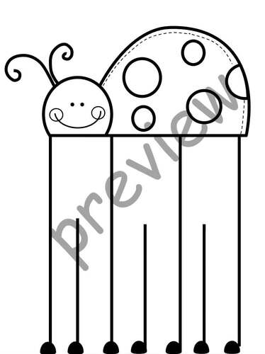 Scissor Skills Worksheets | Bug Cutting Practice | Fine Motor Skills
