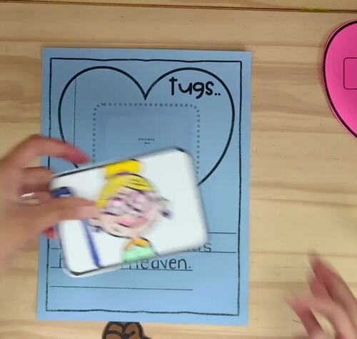 The Invisible String Read Aloud SEL Valentine Craft Lesson of Grief and ...