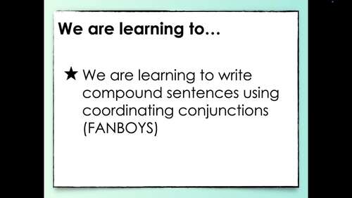 COMBINING SENTENCES with Conjunctions Sentence Writing Revolution ...