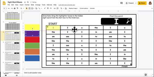 Sight Word Highlight Mazes DIGITAL & PRINTABLE SET by Ms Lipowskis ...