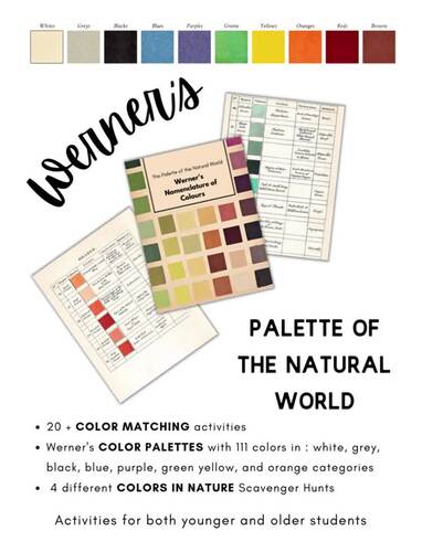 Colors in Nature: Indoor & Outdoor Activities; Color Matching and Tracking