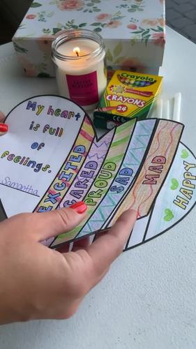 In My Heart | Identifying Feelings | Preschool Feelings Craft | SEL ...