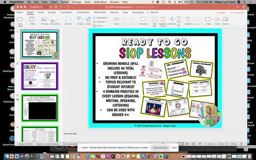 ESL SIOP Ready to Go Lessons BUNDLE- 40 Lessons! by Enlightening ELLs