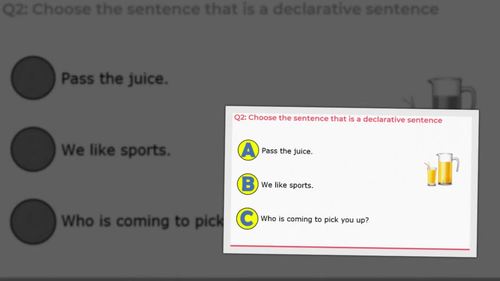 Sentence Structure Interactive Declarative Interrogative UK/AUS English ...