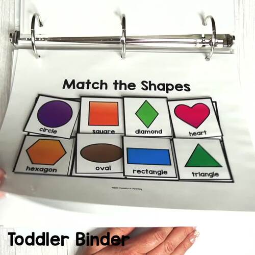 Toddler and Preschool Learning Binder/Busy Book BUNDLE | TPT