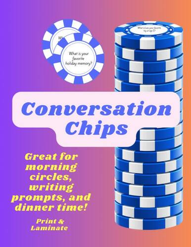Conversation Chips - Morning Meetings - Writing Prompts | TPT