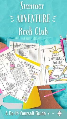 Summer Adventure Book Club | A DIY Guide | Planner & Reading Activities