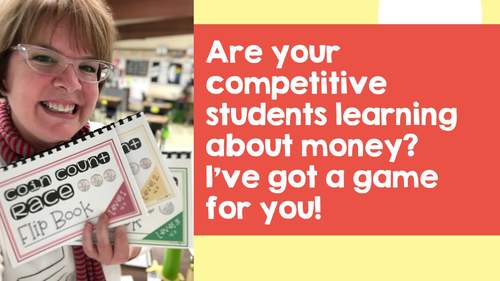 US Money Coin Count Race Flip Books by Cuppa Special Tea | TPT
