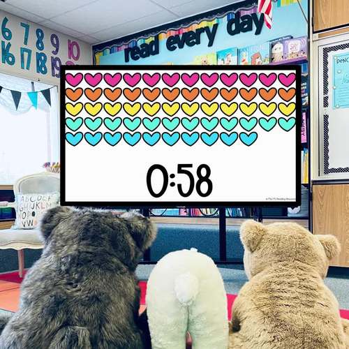 Classroom Management Visual Countdown Timers by Miss M's Reading Resources