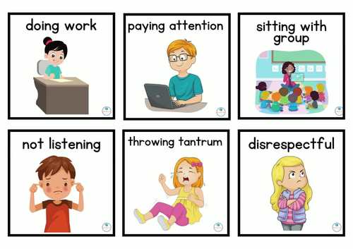Good Choices Vs Bad Choices Behavior Sorting Task Cards By Biecreatif 