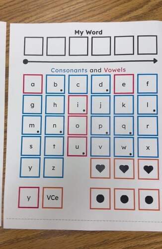 Hands-On Science of Reading Word Work Mats by Longview Printables