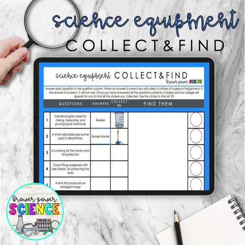 Science Equipment Collect and Find Digital Activity by Brower Power Science