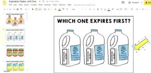 Life Skills Grocery Shopping - Expiration Dates - Special Education ...