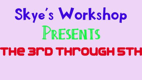 (3rd-5th) Check in Math Test for 3rd - 5th Grade BUNDLE by Skye's Workshop