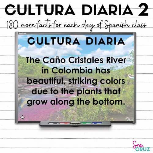 Cultura Diaria 2 ENGLISH Version - Warmups and Bellringers for Spanish ...