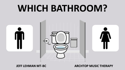 Environmental Print Songs & Videos - Which Bathroom? by Archtop Music ...
