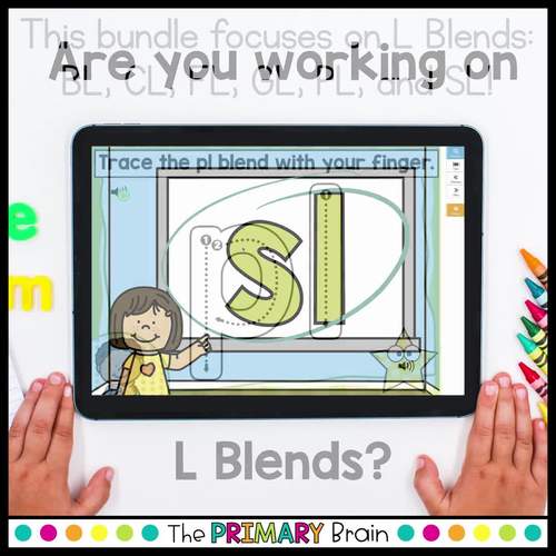 L Blends Boom Cards™ Bundle | Beginning Blend Digital Task Cards