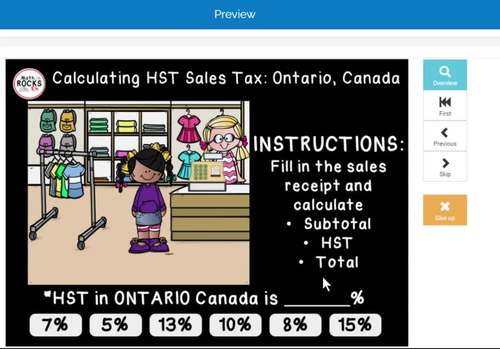 Calculating Cost on goods in Ontario Canada HST Digital Boom Cards ...