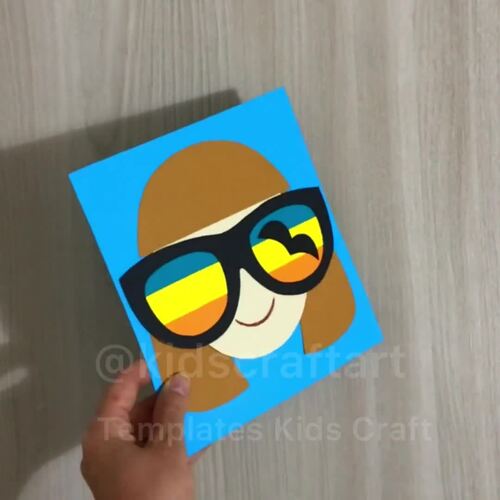 Sunglasses Craft End of Year Summer Beach Day Decor Activity Vacation ...