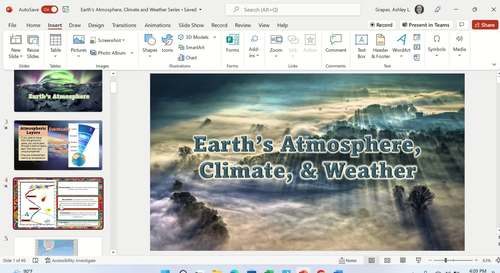 AP Environmental Earth's Atmosphere, Climate & Weather, PowerPoint ...