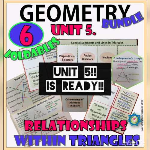 GEOMETRY Interactive Notebooks - All Year- Super Bundle * Distance Learning