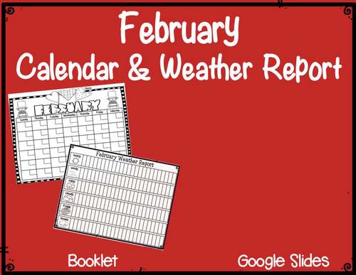 First Grade Daily Calendar & Review Google Slides & Student Booklet ...