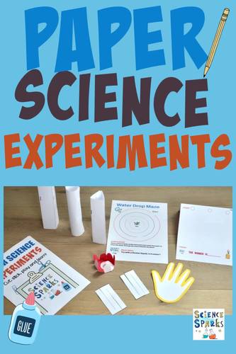 Print and Play Paper Science Experiments by Emma's Science Sparks