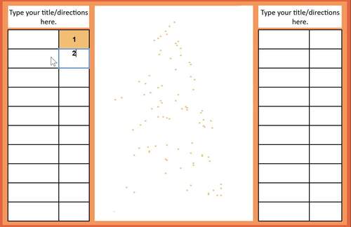 Mystery Digital EDITABLE LOW PREP - Pumpkin Gnome 2 PIXEL ART Reveal