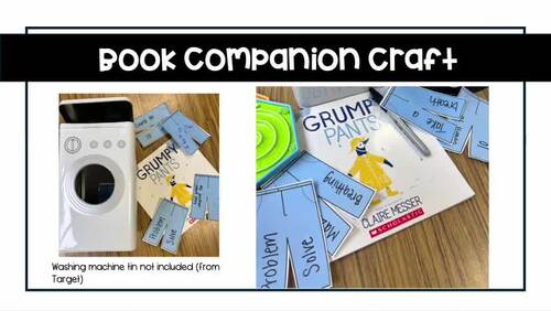 Grumpy Pants Book Companion: Activities for Anger Management & Coping ...