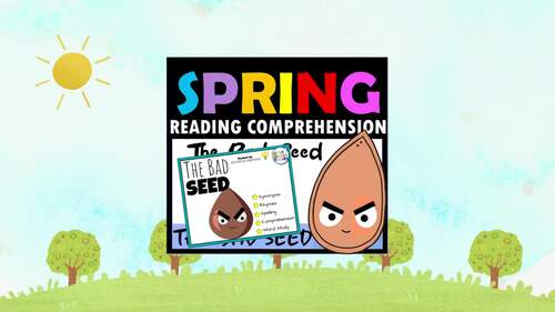 The Bad Seed Reading Comprehension | Back to School by The Wise Teacher ...