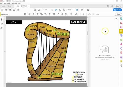 St. Patrick's Day Speech and Language Game Boards Print or No Print