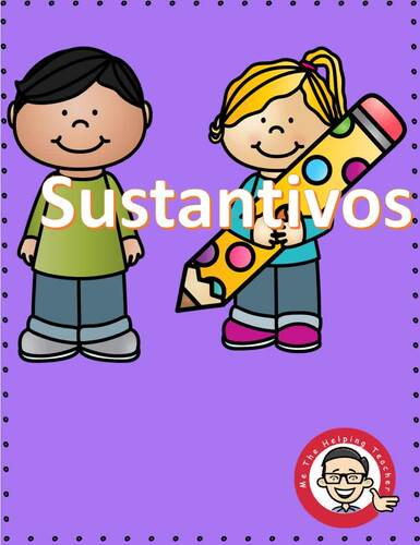 Sustantivos: Un Recurso Educativo Divertido para niños. PDF | TPT