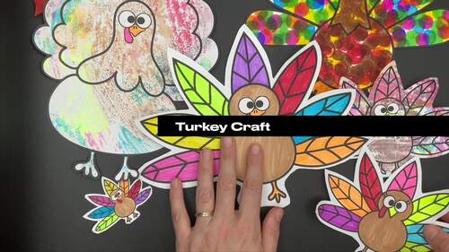 Thanksgiving Turkey Craft Templates Fun DIY Art Activities for Kids ...