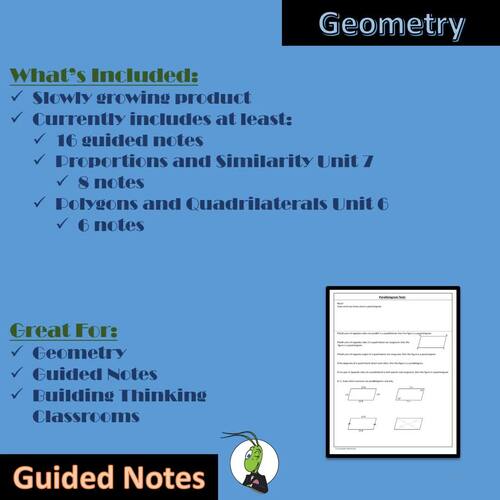 Geometry Guided Notes Bundle for High School and Honors | TPT