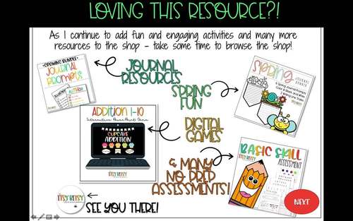 Digital Journal Prompts for Kindergarten & 1st, Distance Learning- MAY