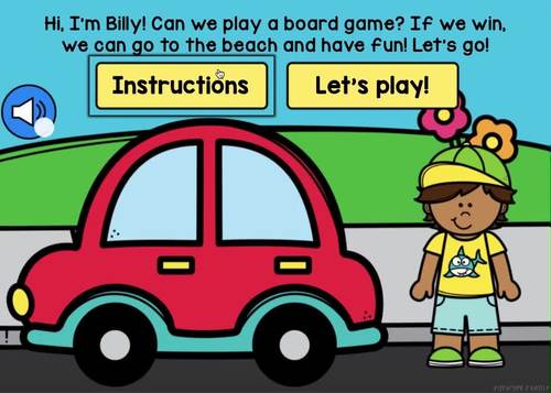 Summer Board Game: Auditory Sequential Memory BOOM Cards™ (With Audio)