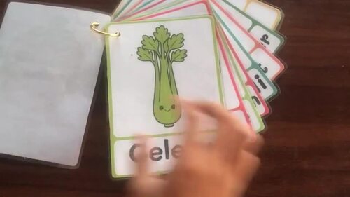 Vegetable Flashcards for Kids–5x7Printable Cards| ESL, Preschool ...