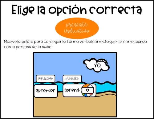 Centros de presente de indicativo -AR,-ER,-IR SPANISH PRESENT ...
