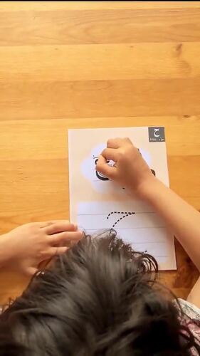 Arabic Alphabet Tracing Flash cards Preschool resources Homeschool ...