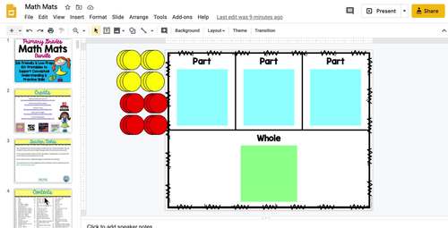 Math Mats for Guided Math in Kindergarten, First Grade, and Second ...
