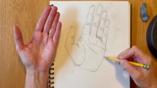 How to Draw Hands for Beginners by Artful Ideas | TPT