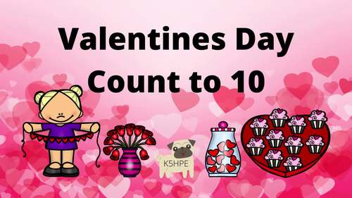 Valentines Day Counting, Video and SLIDES by K5 Hidden Peak Education