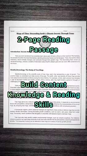 Food Chains & Food Webs Reading Comprehension | Grades 5–8 | Science ...