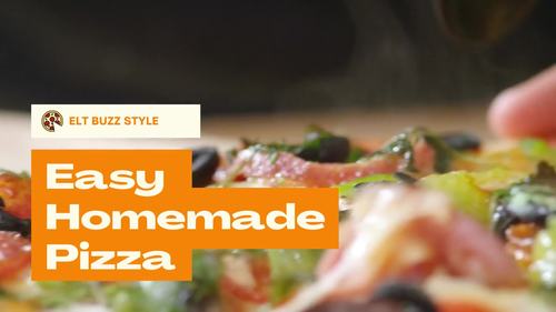 Making A Pizza. Sequencing. Cooking. ESL. EFL. Quizlet. Video Lesson.