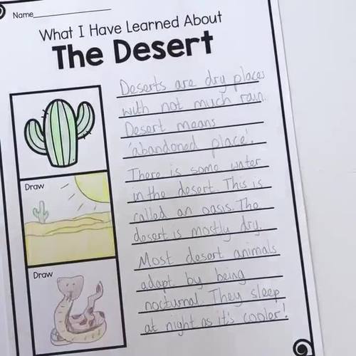 Third Grade Informational Writing Prompts and Worksheets Non Fiction ...