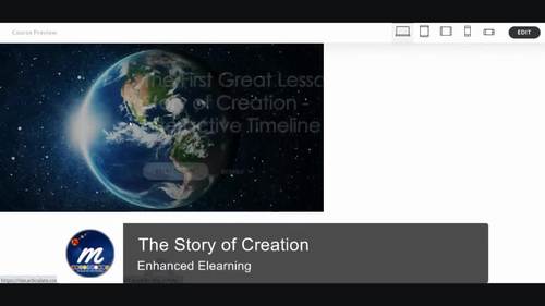 Montessori Story of Creation First Great Lesson Digital Edition No Logins