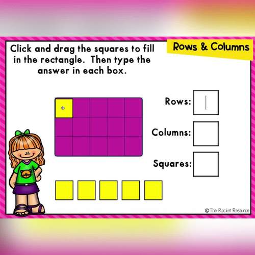 Partitioning Rectangles into Rows and Columns BOOM™ Cards 2.G.2 | TPT