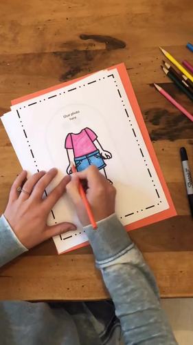 Trick or Treat Guess Who is Under the Sheet | Halloween Craft | TPT