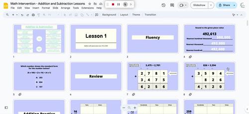 Addition and Subtraction Intervention Lessons by WellRooted18 | TPT
