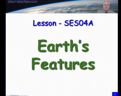 Complete STAR* Video Lesson on EARTH'S FEATURES for Distance Learning DINB